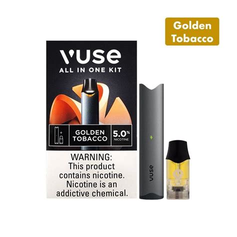 Vuse Alto Golden Tobacco Starter Kit Electric Tobacconist