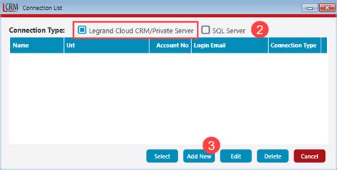 How To Set Up The Legrand Crm Outlook Add In Legrand Crm Cloud Knowledge Base
