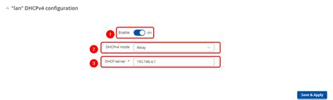 DHCP Relay Configuration Example Teltonika Networks Wiki