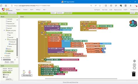 More Advanced Log In Page MIT App Inventor Help MIT App Inventor Community