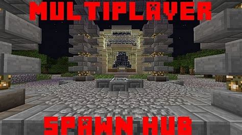 Multiplayer Spawn Hub Minecraft Map