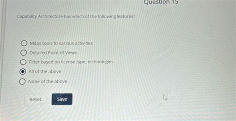 Question 15 Capability Architecture Has Which Studyx Question 15 Capability Architecture Has Which Studyx