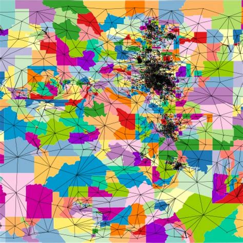 Precinct Map And Dual Graph For Colorado Download Scientific Diagram