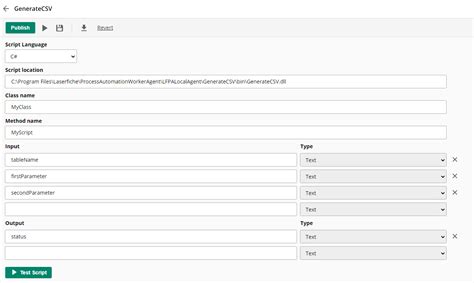 Generate Csv Laserfiche Answers