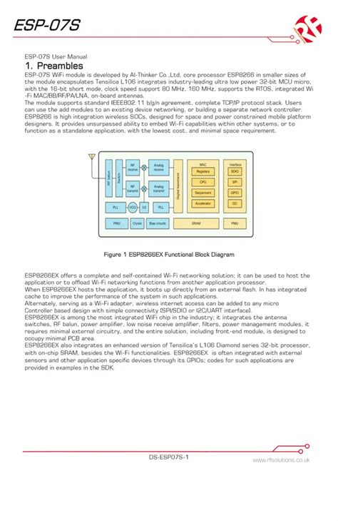 Esp 07 Esp8266 Wifi Transceiver Wireless Module At ₹ 190piece Sector 10 Noida Id 26147018430