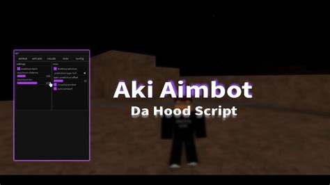 Aki Aimbot Da Hood Script Paid Youtube