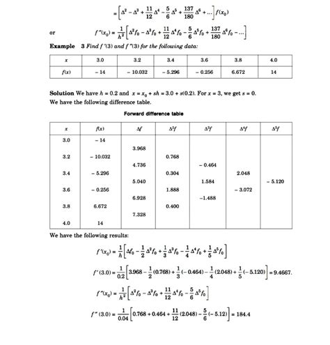 SOLUTION Numerical Differentiation And Integration Studypool