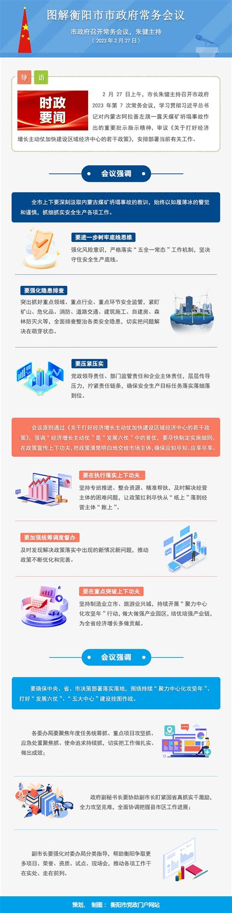 衡阳市人民政府门户网站 图解朱健主持召开市政府2023年第7次常务会议2023年2月27日