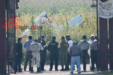 Últimahora Video Se Desploma Avioneta En Otzolotepec Edoméx