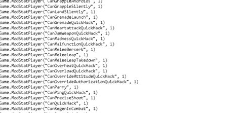 Cheat Script Cyberpunk Mod