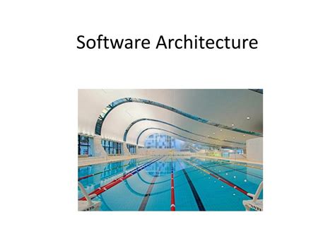 PPT Software Architecture PowerPoint Presentation Free Download ID