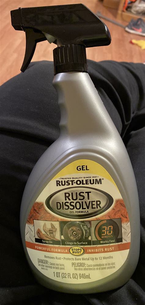 Rust Oleum Rust Dissolver Gel Oz EBay