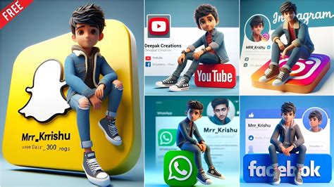 How To Create 3D AI Social Media Boy Images Viral Photo Editing