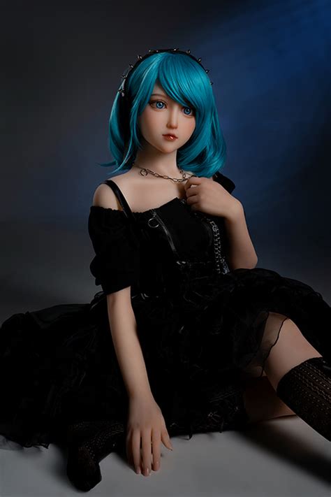 Axb 140cm Sex Doll Medium Breast Blue Wigs Umedoll