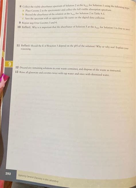 Solved Lab Activity 91 Pre Lab Questions 1 Calculate The