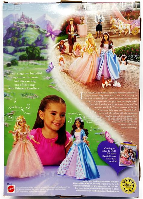 Barbie Princess And The Pauper Erika Doll