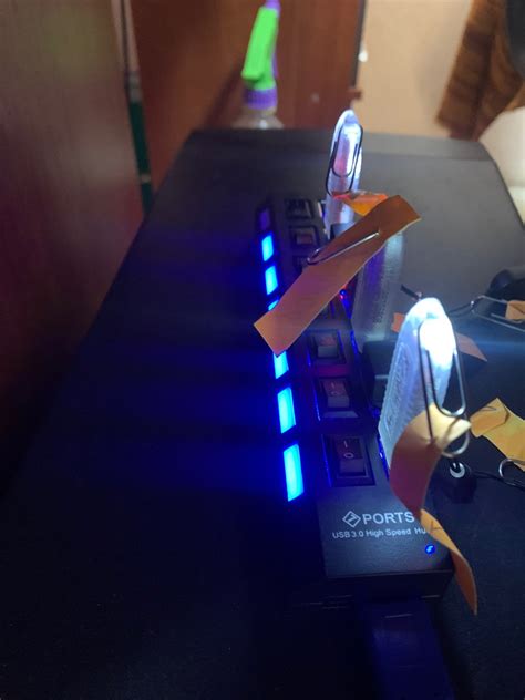 Usb Hub 3 0 разветвитель на 7 портов с выключателями индикаторами и кабелем 40 см поддержка