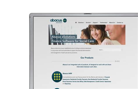 Website Development For Abacus Software Website Development Social
