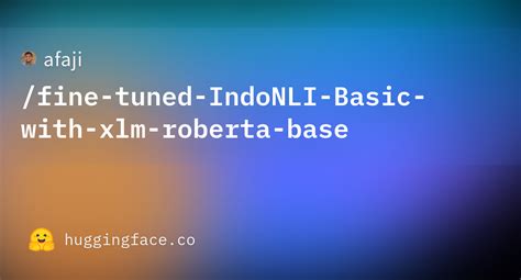 Afajifine Tuned Indonli Basic With Xlm Roberta Base · Training Metrics