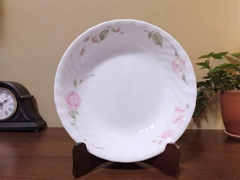 빈티지 코렐 큰 오목 접시 한장 세컨웨어헬로마켓