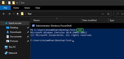 How To Open Cmd Or Powershell In The Current Folder In Windows Windospc