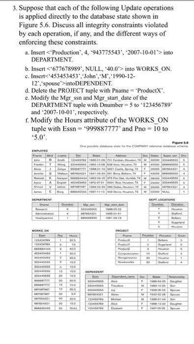 Solved 1 Define The Following Terms A Relation Schema B