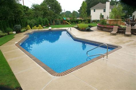 Lazy L Pool Designs In Backyard Decoration Ideas