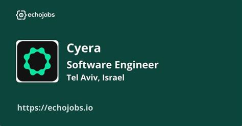 Cyera Is Hiring Software Engineer Tel Aviv Israel Nodejs Python