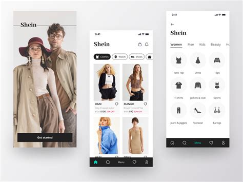 Shein E Commerce App By 16pixel On Dribbble