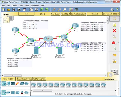 7 3 1 2 Packet Tracer Skills Integration Challenge Instructions Answers