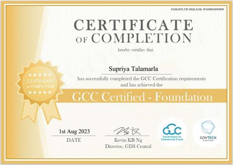 Supriya Talamarla On Linkedin Gcc Govtech Cloudcertification