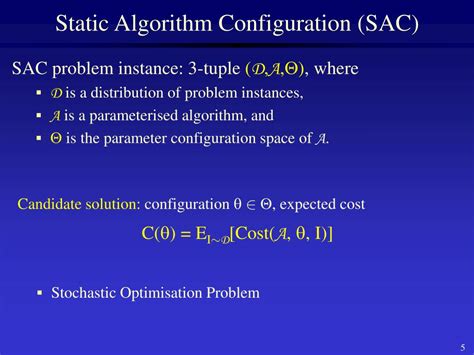 Ppt Automatic Algorithm Configuration Based On Local Search