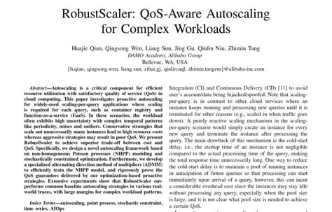 阿里云与达摩院合作 Ahpa 弹性预测论文被顶会 Icde 录用 阿里云开发者社区