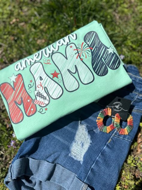 American Mama Scribble Shopollieandco