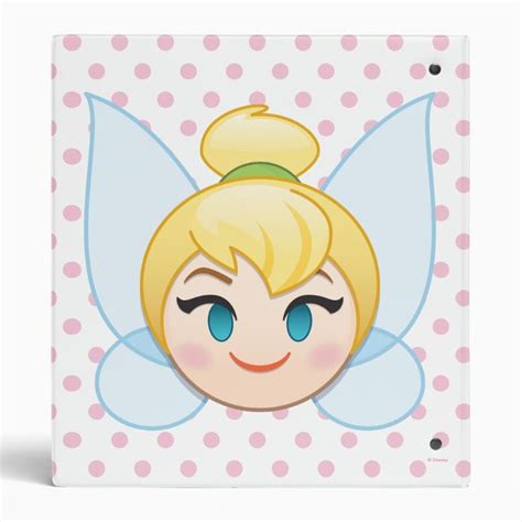 Tinker Bell Emoji Binder Zazzle