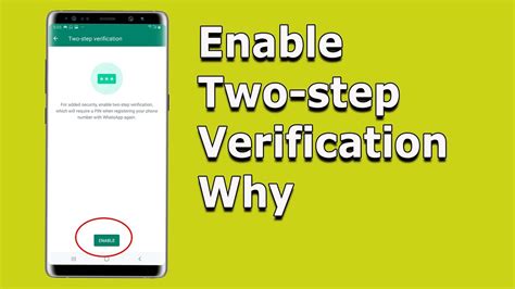 What Is Two Step Verification In Whatsapp On Android And Why Is It A Good Idea To Enable It