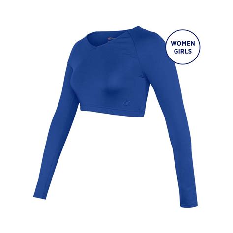 Champion V Neck Crop Top Superior Cheer