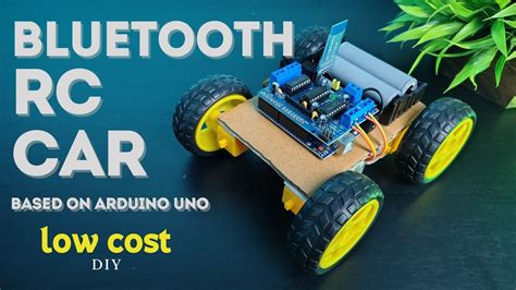 Build A Bluetooth Rc Car With Arduino Low Cost Diy Electronics
