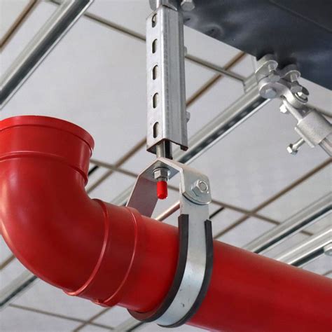 All Construction Water Air Pipeline Seismic Bracing System Parts Support Pole Link Pipe Clamp