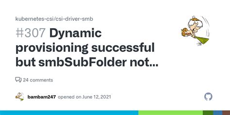 Dynamic Provisioning Successful But Smbsubfolder Not Created In Stead Pvs Mounted Directly In