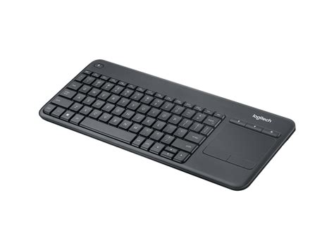 Teclado InalÁmbrico Logitech 920 007123 Touchpad K400 Plus Negro