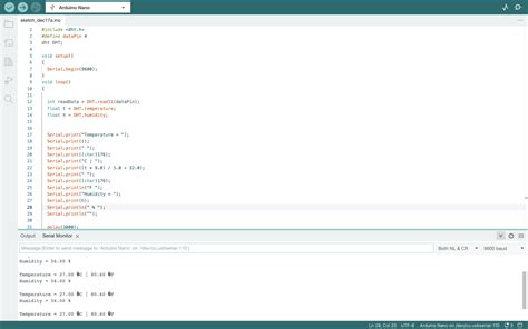 DHT DHT Arduino Tutorial