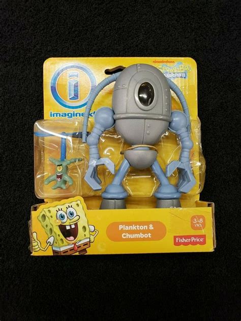 New Spongebob Imaginext Plankton And Chumbot 2011182628