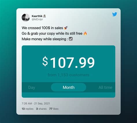 Kaarthik Sekar On Linkedin We Crossed 100 In Sales 🚀🚀 Go And Grab Your