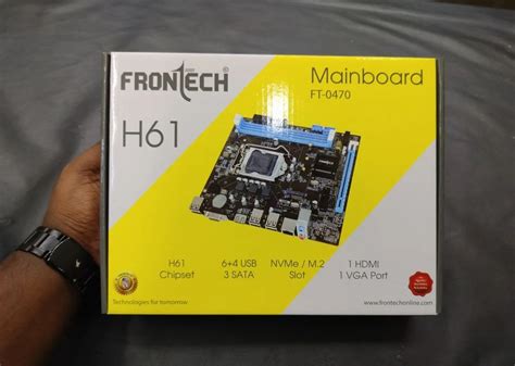 Pvc Frontech H61 Mother Board At ₹ 1660 In Kolkata Id 2852825547297