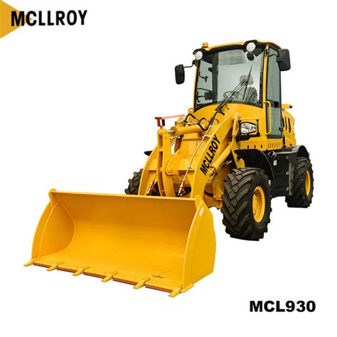 Compact Articulating Mini Loader Front Loader With Bucket 1600kg Rated Load