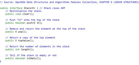 Solved Array Based Stackswrite Java Code In A New Driver