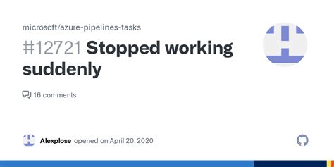 Stopped Working Suddenly Issue Microsoft Azure Pipelines Tasks Github