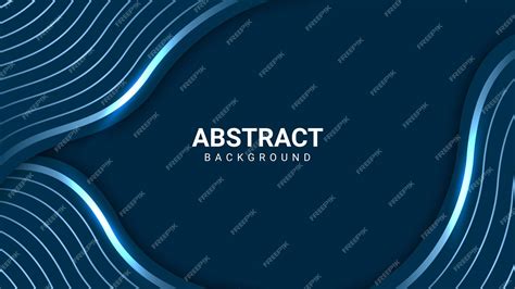 Premium Vector Abstract Waveform Background With Glowing Lines