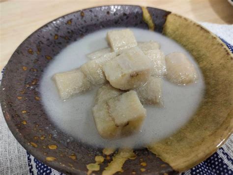 [สาวดา พาเลาะ] วิธีทำกล้วยบวชชี สูตรกล้วยหนึบ ไม่ฝาด ไม่เละ หอมมัน🤤 วัตถุดิบที่ใช้ น้ำกะทิ 1